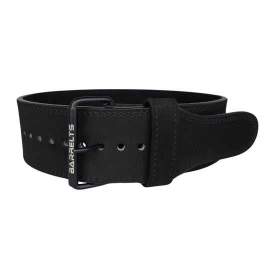 Barbelts powerlift belt 3D - Black 10mm | Single prong | Maximum support